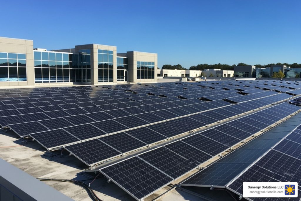 #1 Best Commercial Solar Installations | Sunergy Solutions